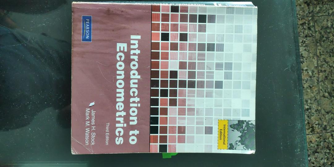 Introduction to Econometrics Textbook, Hobbies & Toys, Books ...