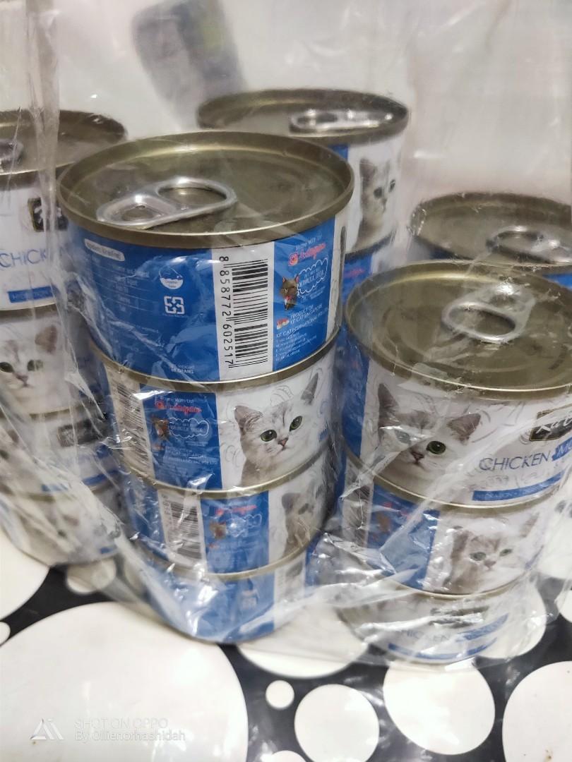 Kit Cat Chicken Mousse & Tuna Toppers, Pet Supplies, For Cats, Cat Food ...