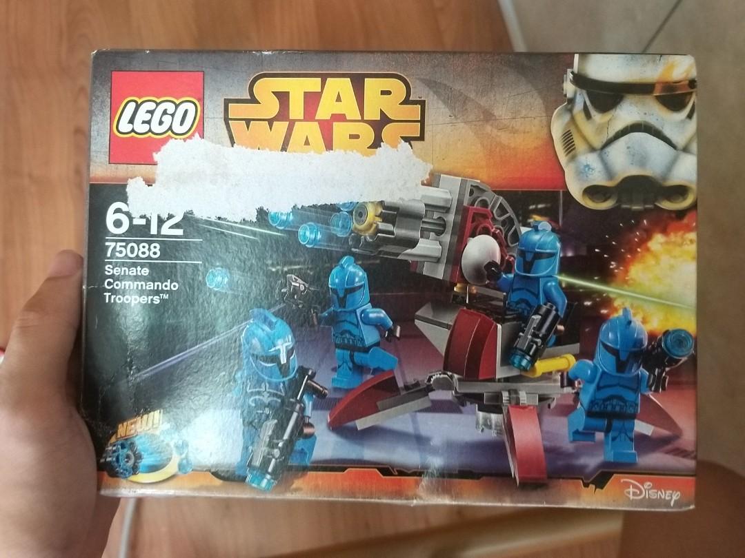 Lego 75088 Star Wars Senate Commando Troopers Pack, Hobbies & Toys ...