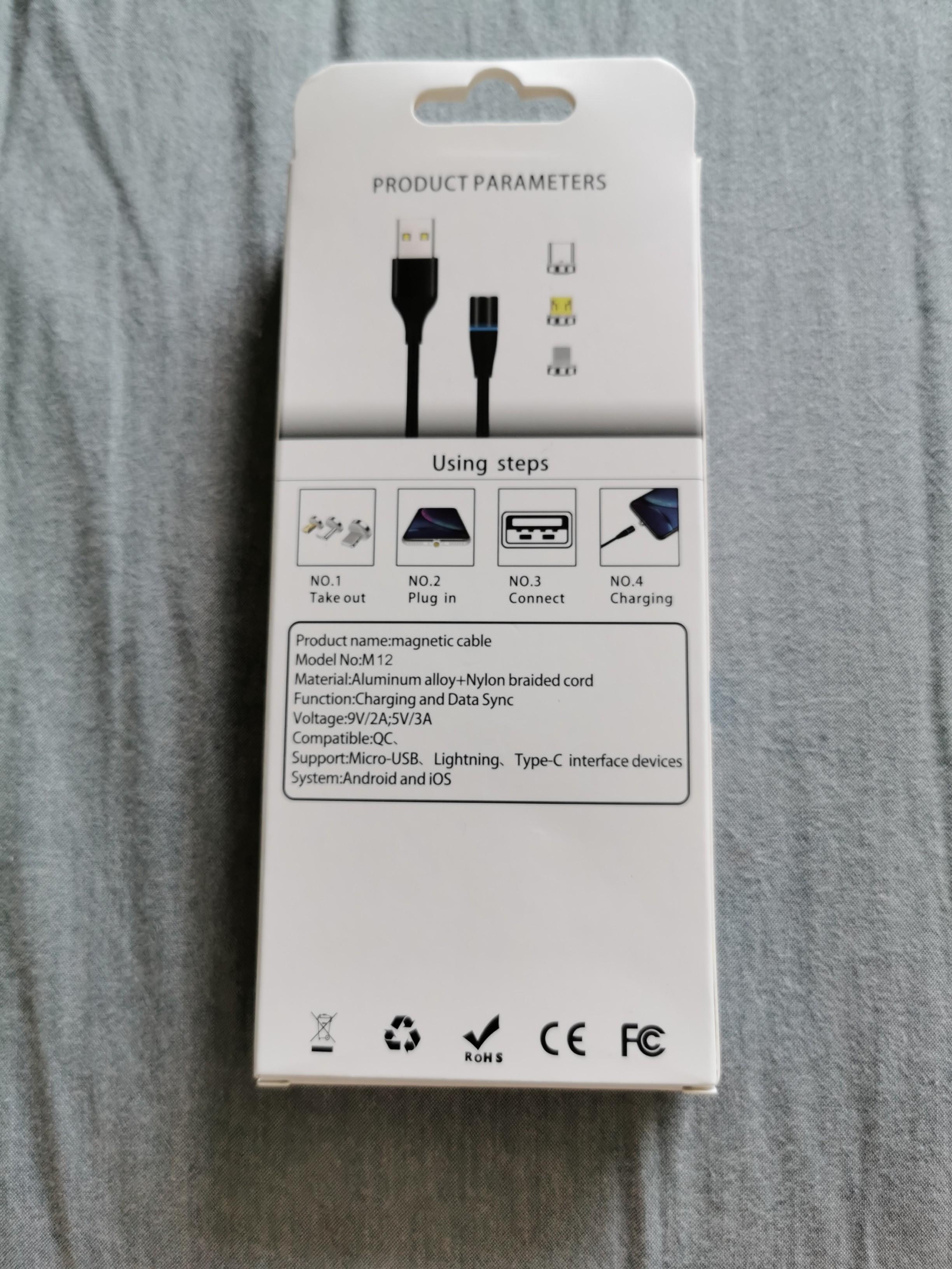 Magnetic head fast charging cables with data transfer, Mobile Phones ...