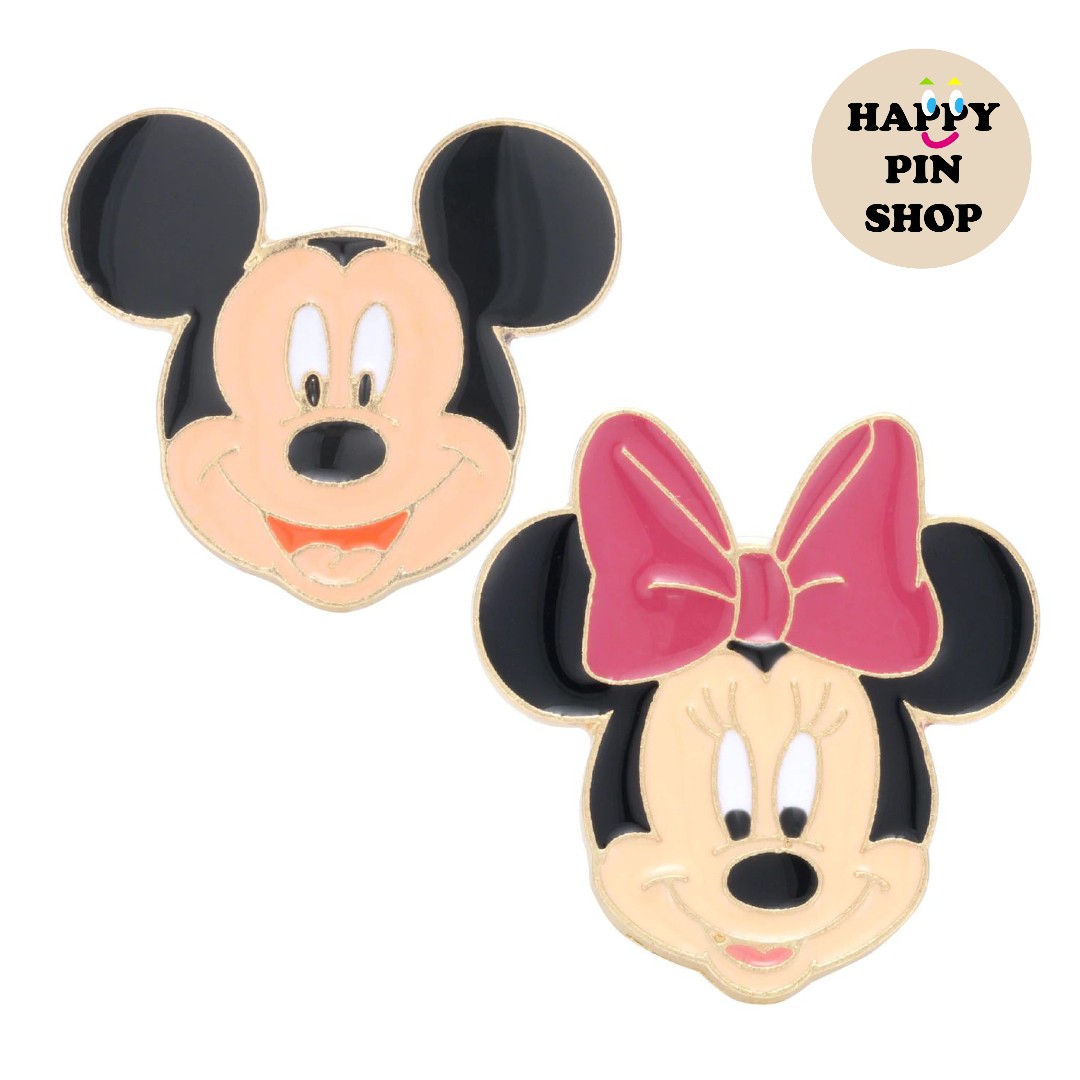 Mickey Mouse & Minnie Mouse Enamel Pins #Disney, Hobbies & Toys, Toys ...