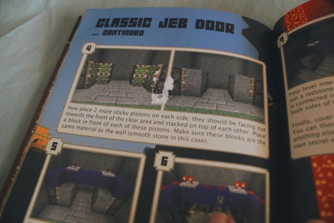Minecraft Redstone and Construction Handbook, Hobbies & Toys, Books ...