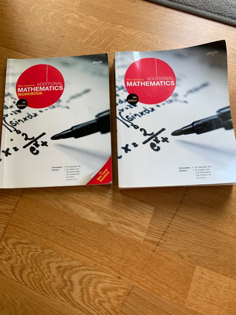 New Syllabus Mathematics Textbook and Workbook, Hobbies & Toys, Books ...