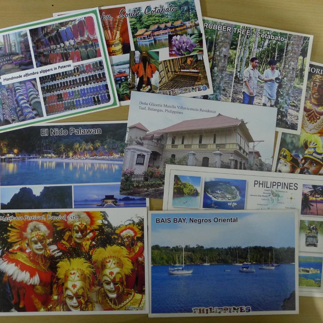 Philippine Postcards Set - Landmarks and Culture, Hobbies & Toys ...
