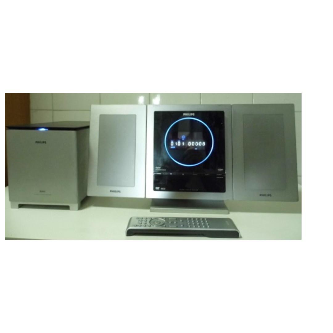 Philips MCD288/98 Micro Theatre component system stereo bose dvd cd ...