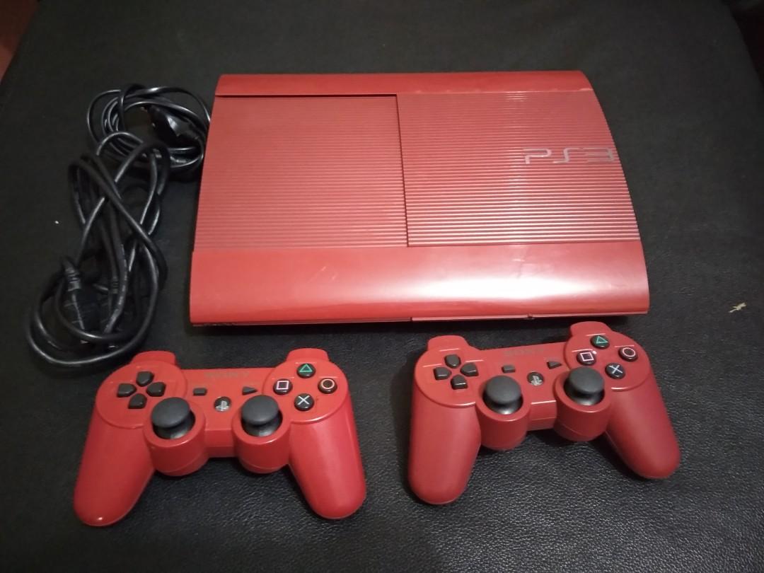 ps3 super slim red shell