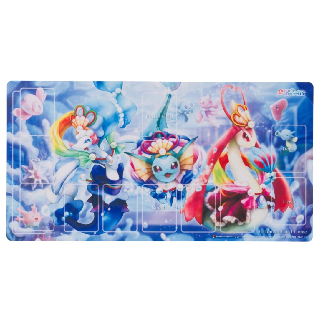 [PO] Pokemon Rubber Play Mat: Oceanic Operetta, Hobbies & Toys, Toys ...