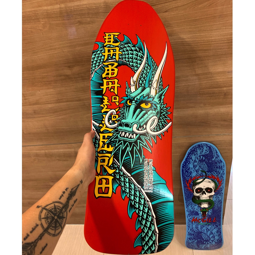 Powell Steve Caballero Ban This Dragon Deck - Series #10, Sports ...