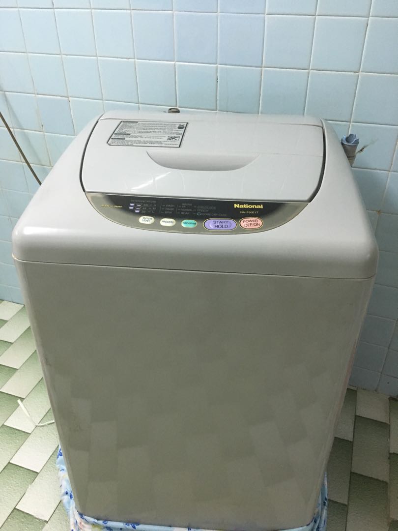 PRELOVED 5KG NATIONAL WASHING MACHINE NAF50E1, TV & Home Appliances ...