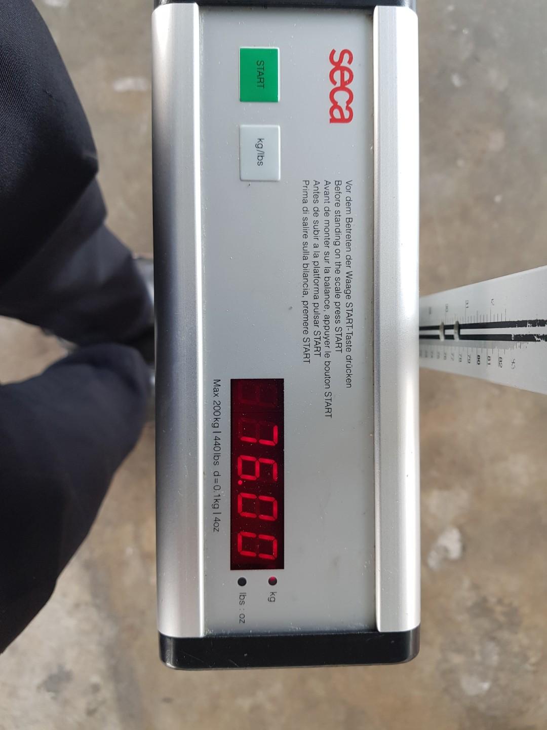 Seca weight and height scale, Everything Else on Carousell