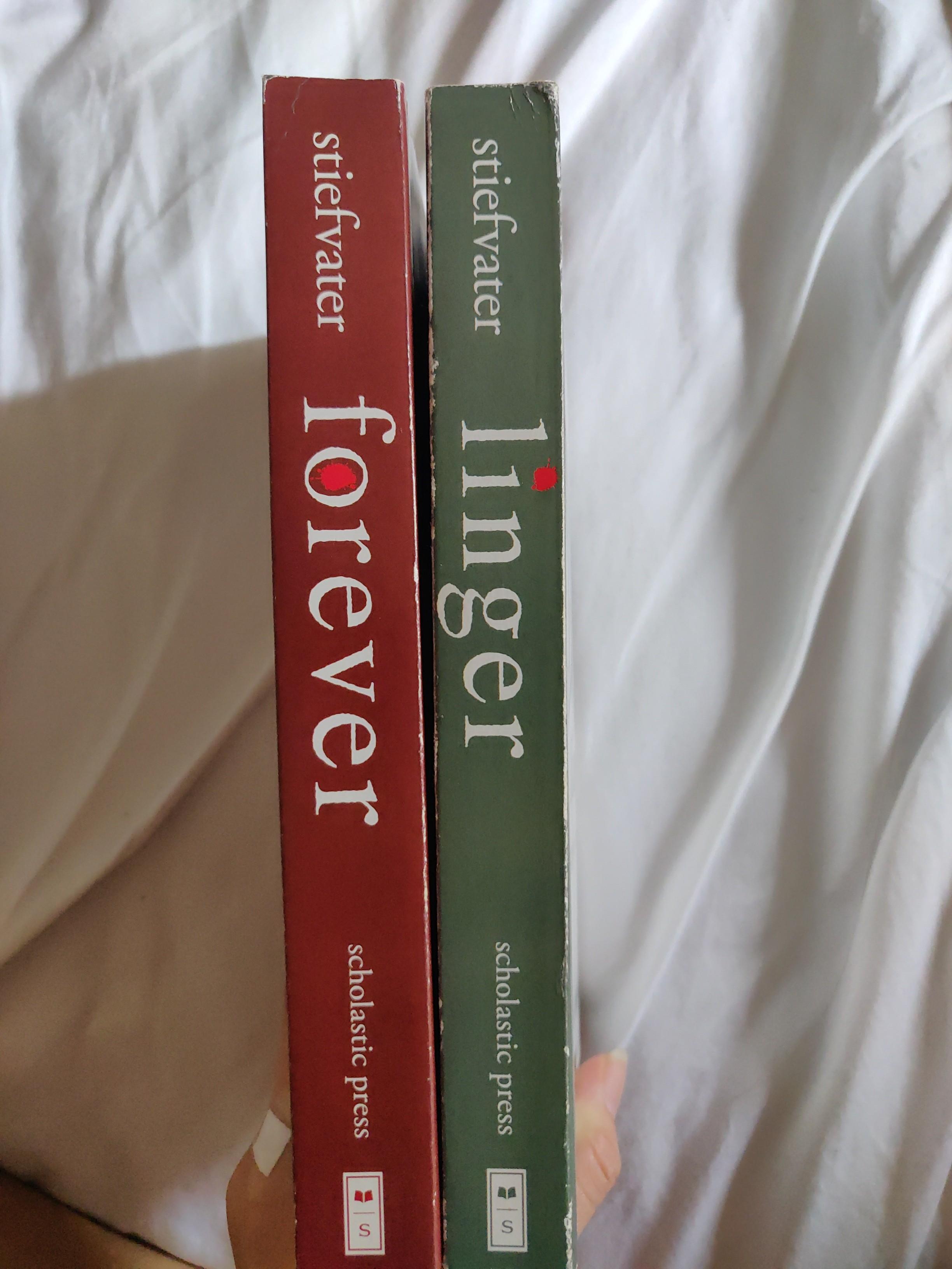 Shiver Trilogy: Linger by Maggie Stiefvater (FOREVER SOLD), Hobbies ...