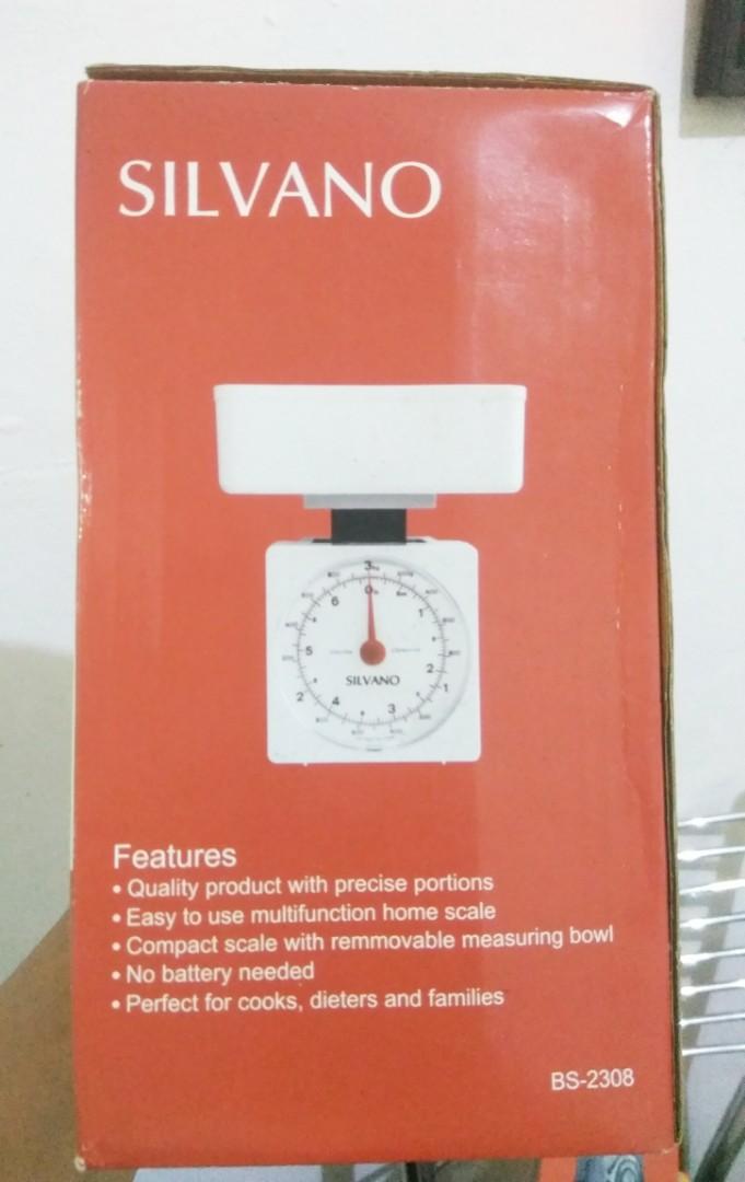 Silvano Kitchen Scale, TV & Home Appliances, Kitchen Appliances, Other ...