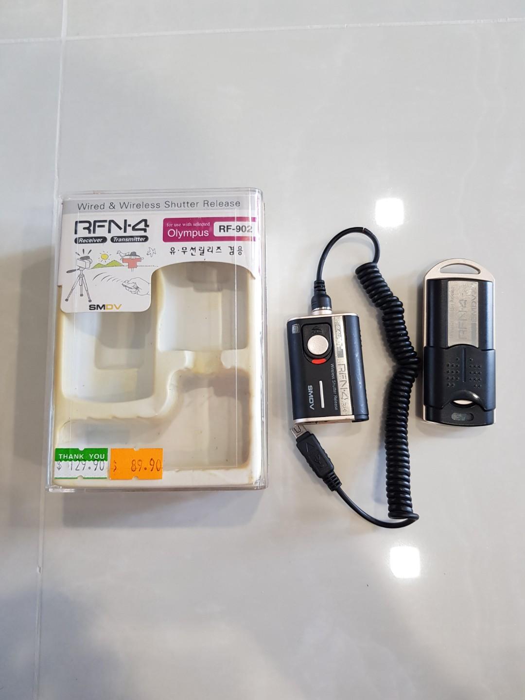 SMDV RFN-4 wired &wireless shutter release, Photography, Camera ...