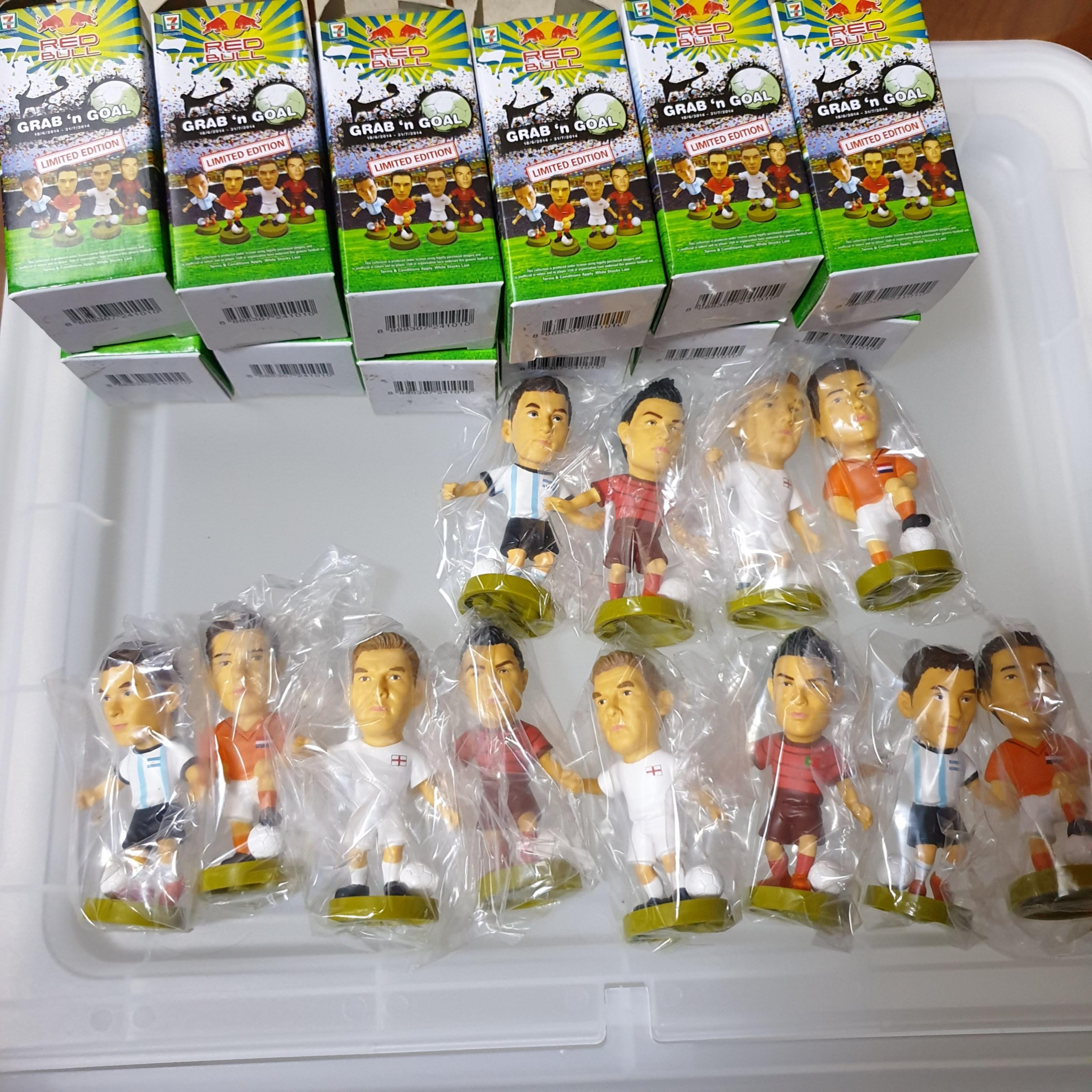 Soccer figurines world cup 2014, Hobbies & Toys, Toys & Games on Carousell