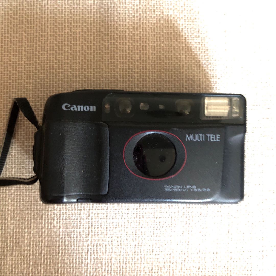 [TESTED] Canon Sure Shot Multi Tele 35mm Film Camera, Photography ...