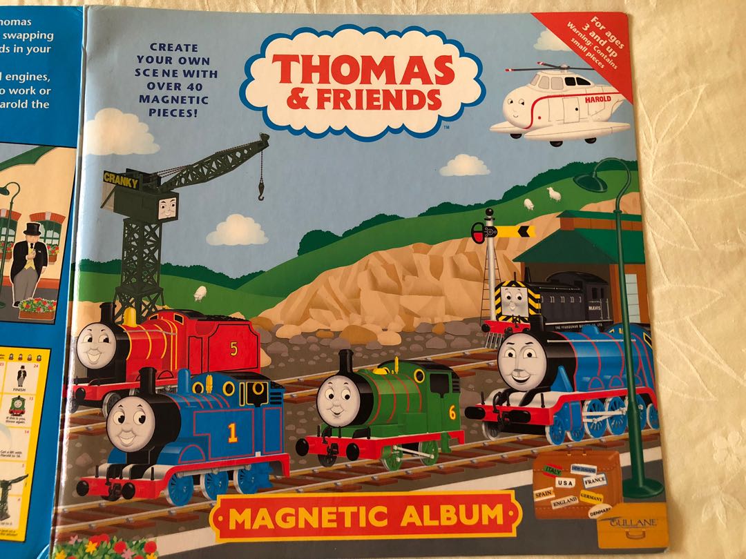 Thomas Train Magnetic Board, Hobbies & Toys, Toys & Games on Carousell