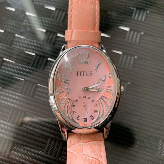 Titus watch (pink), Women's Fashion, Watches & Accessories, Watches on ...