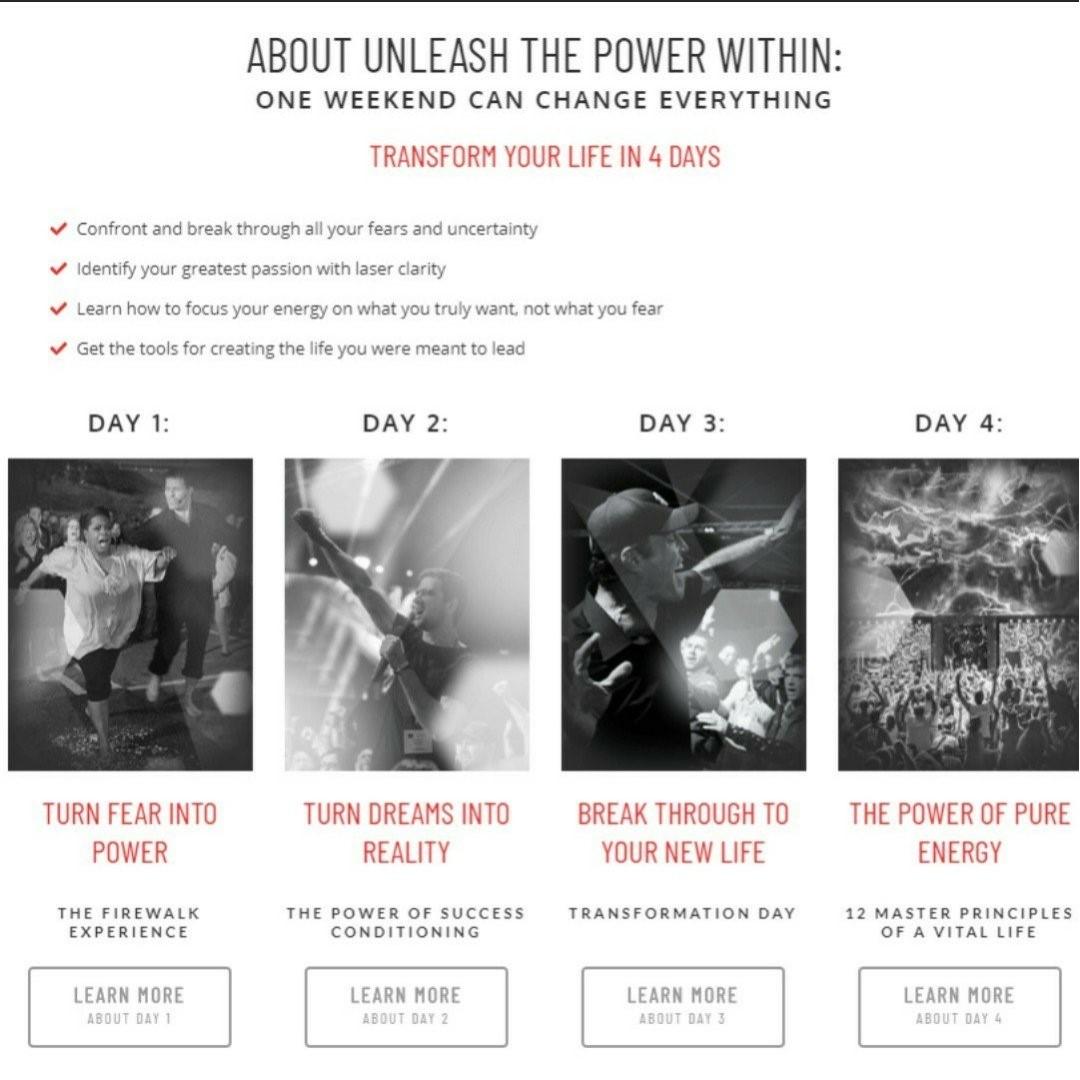 Tony Robbins Unleash The Power Within (UPW) 2019 at Singapore Expo ...