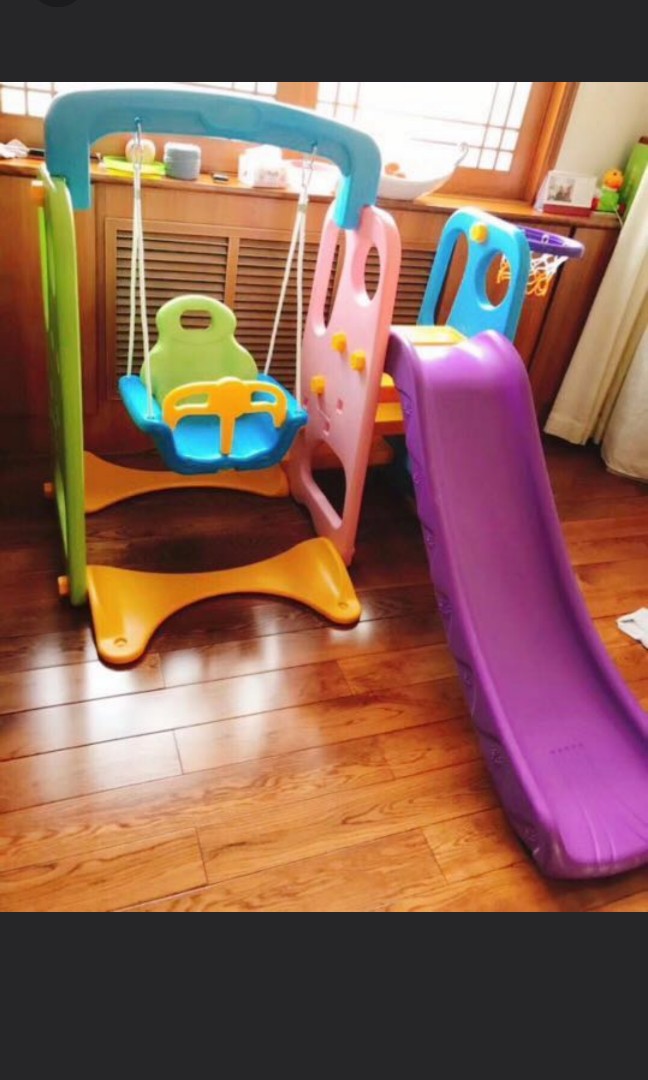 used slide plus swing for kids, Babies & Kids, Babies & Kids Fashion on ...