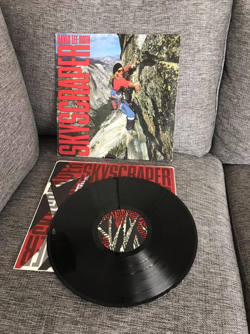 Vinyl LP David Lee Roth - Skyscraper, Everything Else, Others on Carousell
