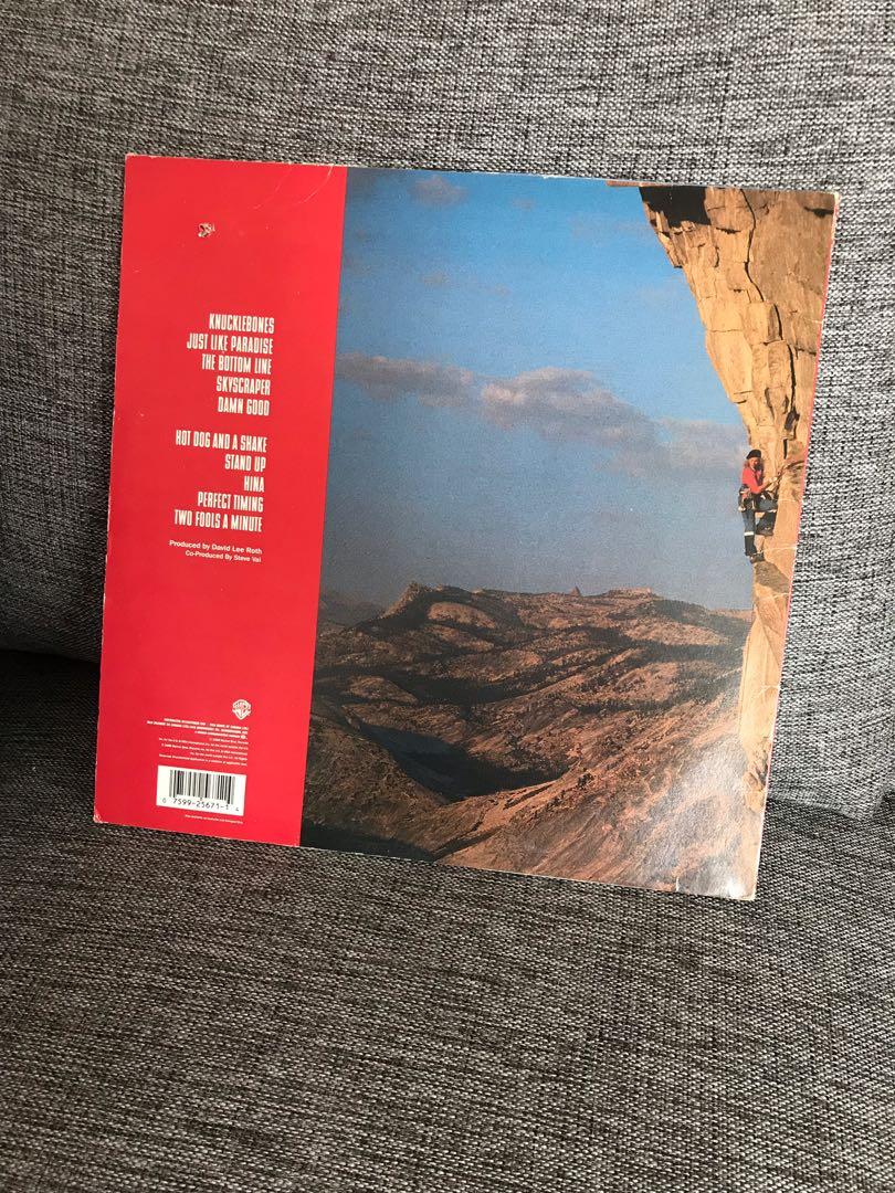 Vinyl LP David Lee Roth - Skyscraper, Everything Else, Others on Carousell