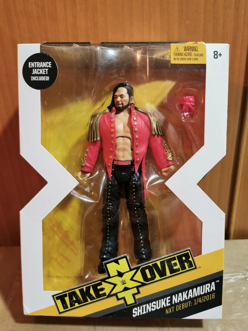 WWE Elite NXT Takeover Shinsuke Nakamura, Hobbies & Toys, Collectibles ...