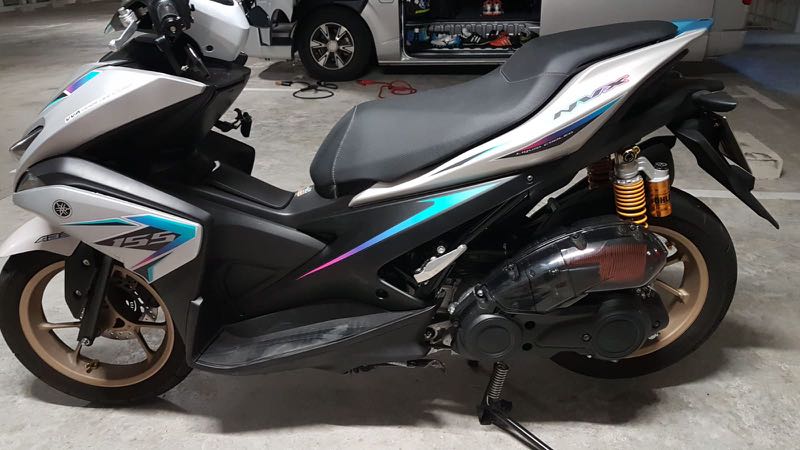 Aerox Coverset, Motorcycles, Motorcycle Accessories on Carousell