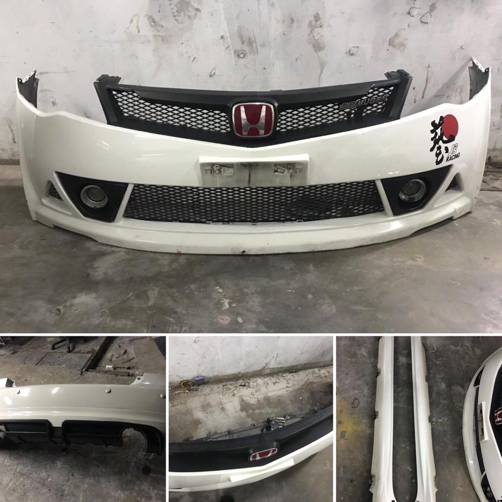 BODYPART PNP HONDA CIVIC FD MUGEN RR COMPLETE SET, Auto Accessories on Carousell