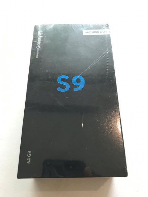 [Brand New] BNIB Samsung Galaxy S9 Black 4/64GB SM-960U, Telepon ...