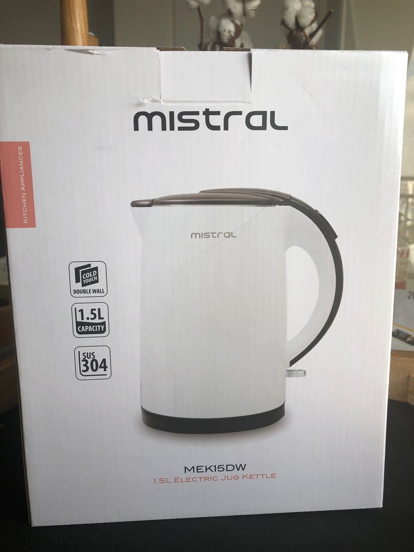 Brand New Mistral Electric Kettle, TV & Home Appliances, Kitchen ...
