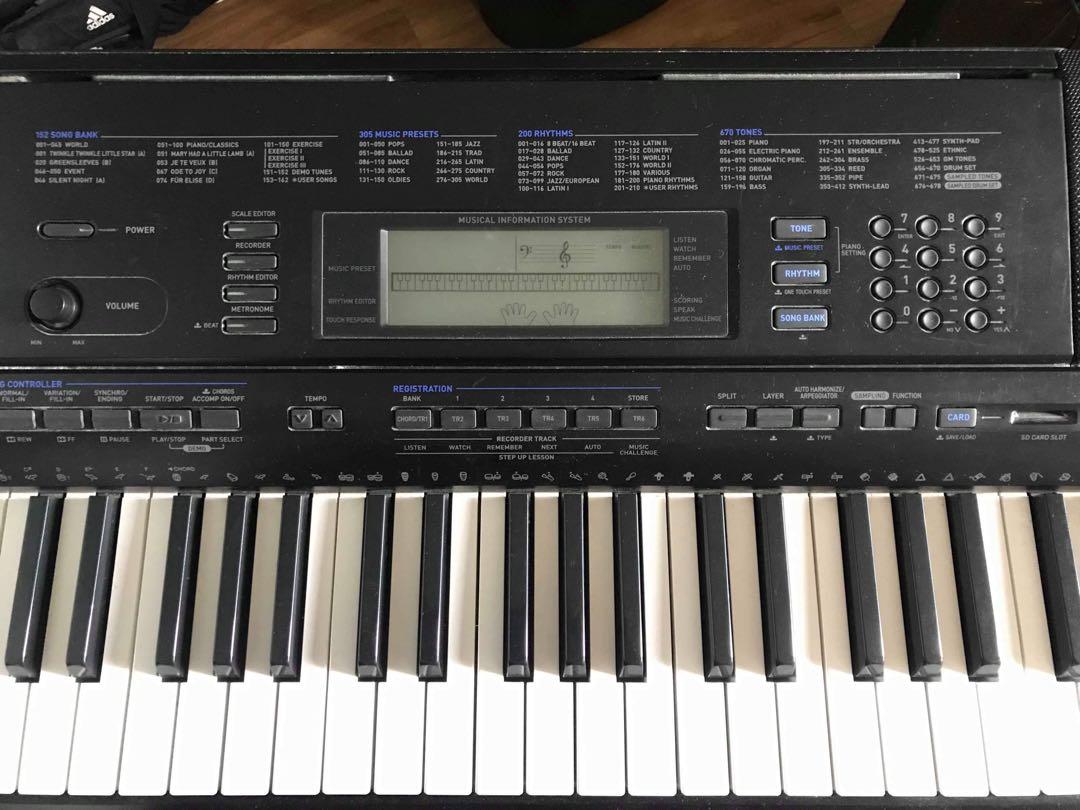 Casio CTK-5000 keyboard, Hobbies & Toys, Music & Media, Musical ...