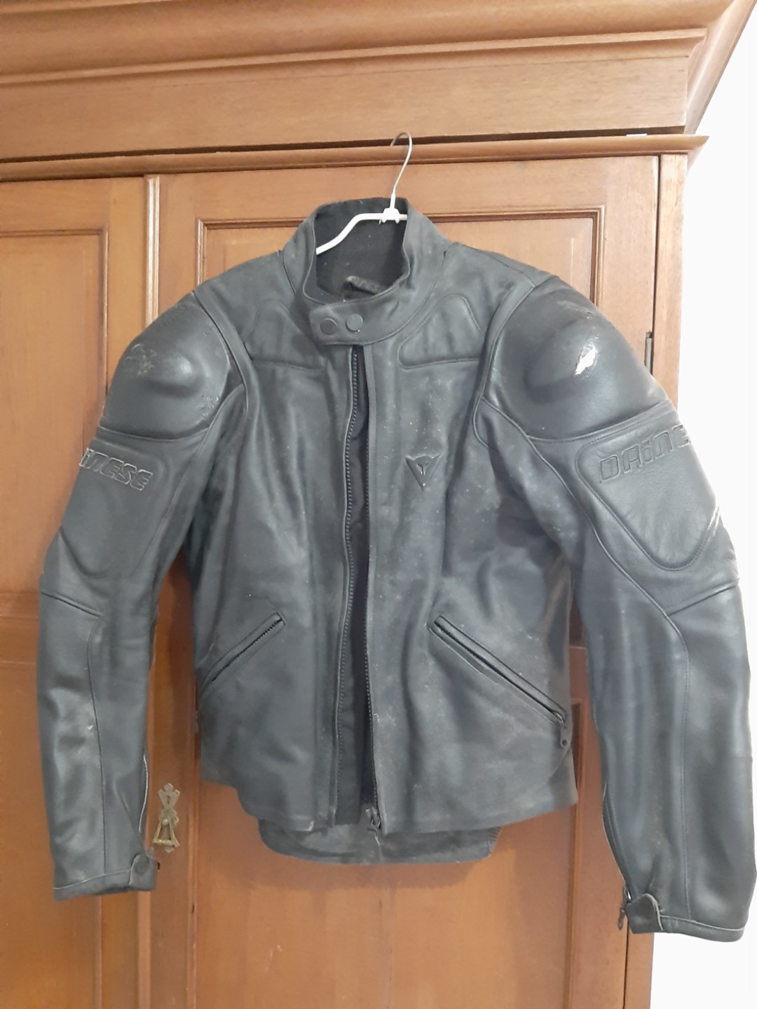 Dainese Riding Jacket Fully Leather, Motorcycles, Motorcycle Apparel on ...