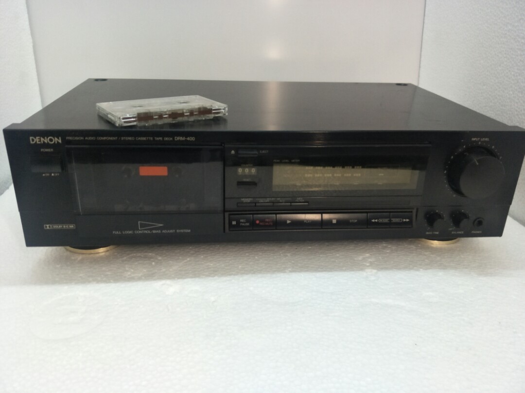 Denon DRM-400 Stereo Cassette Tape Deck, Audio, Portable Music Players ...