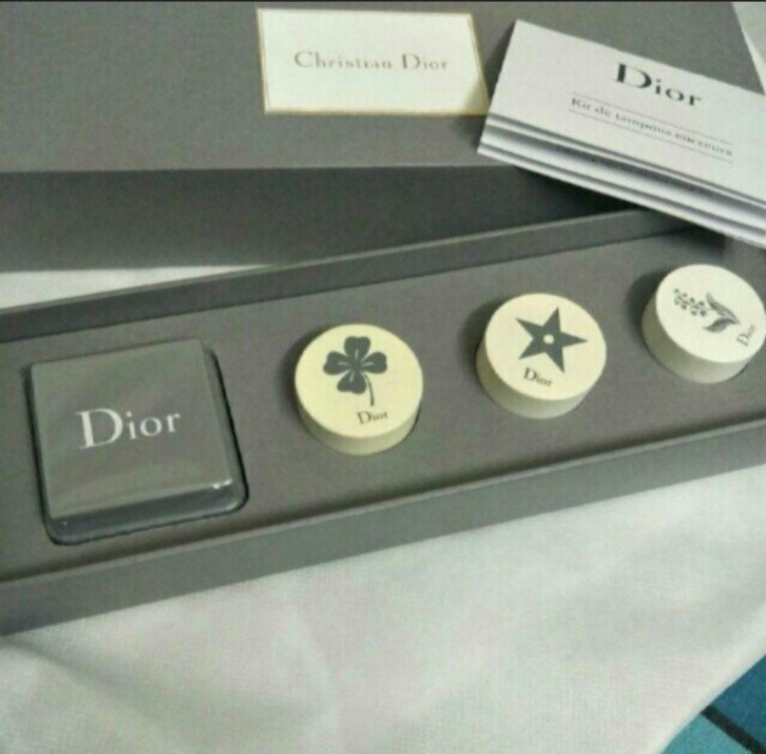 Dior limited edition stamp ink kit set, Luxury, Accessories on Carousell