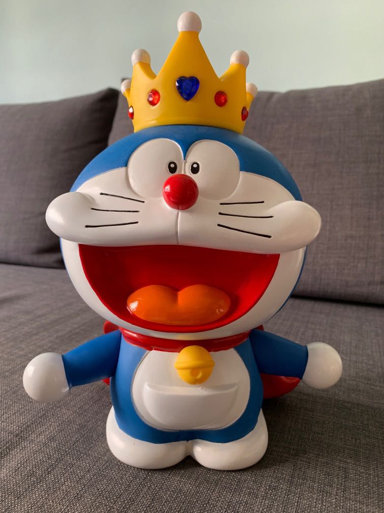 Doraemon coin bank large, Hobbies & Toys, Toys & Games on Carousell