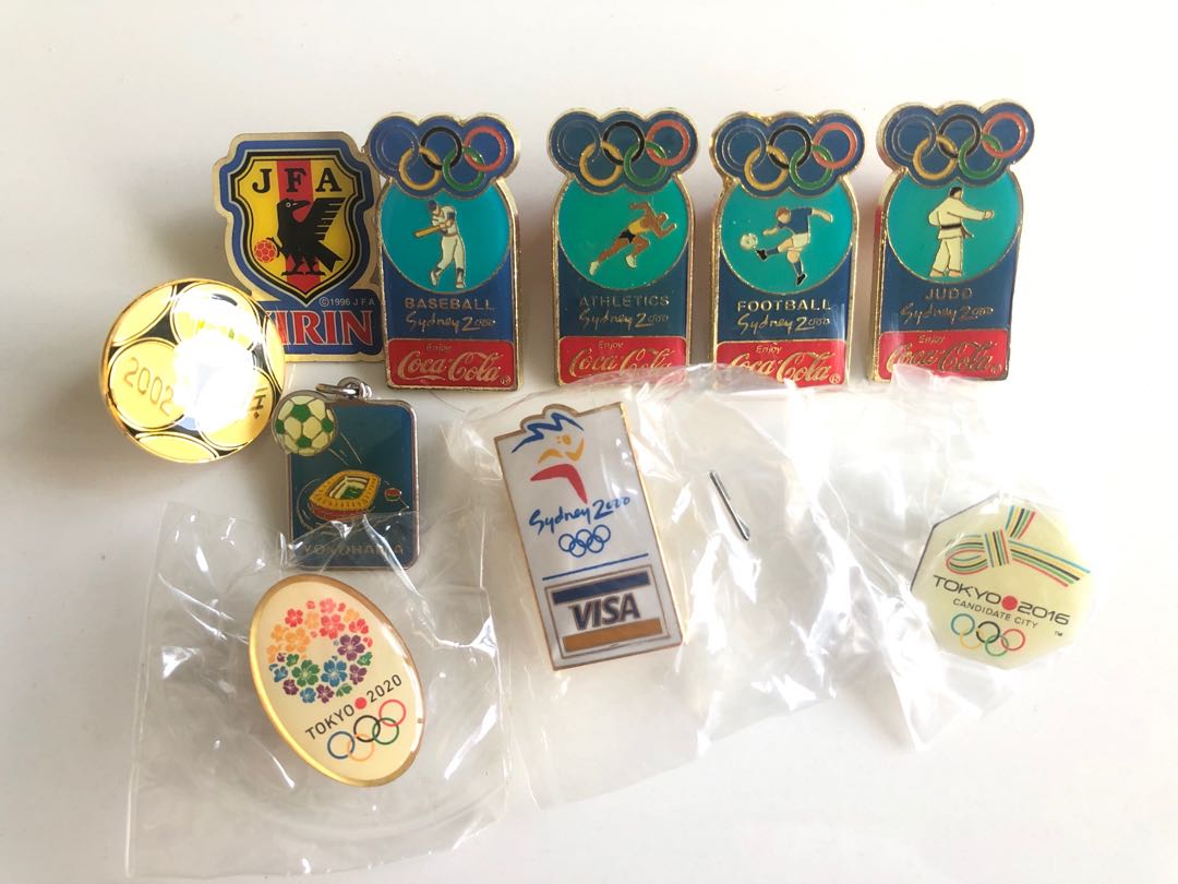 Enamel sports pin badges, Hobbies & Toys, Memorabilia & Collectibles ...