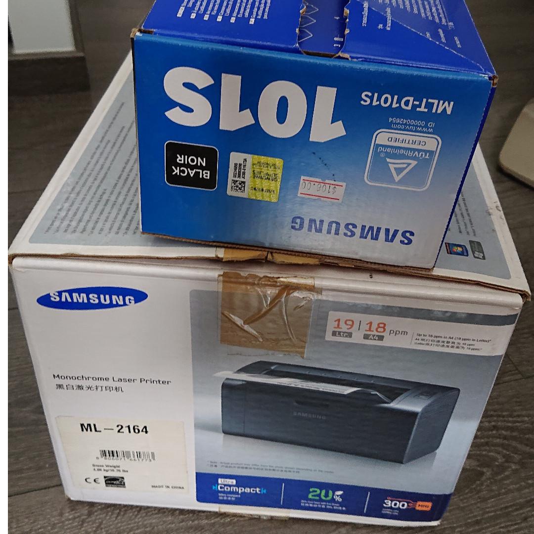Samsung ML-2164 Mono Laser USB Printer, Computers & Tech, Printers, Scanners & Copiers on Carousell