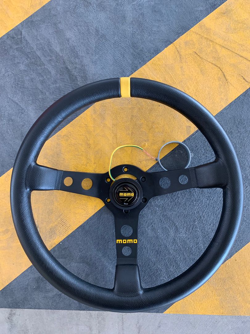 Genuine Momo Mod 7 Steering Wheel, Car Accessories, Accessories on ...