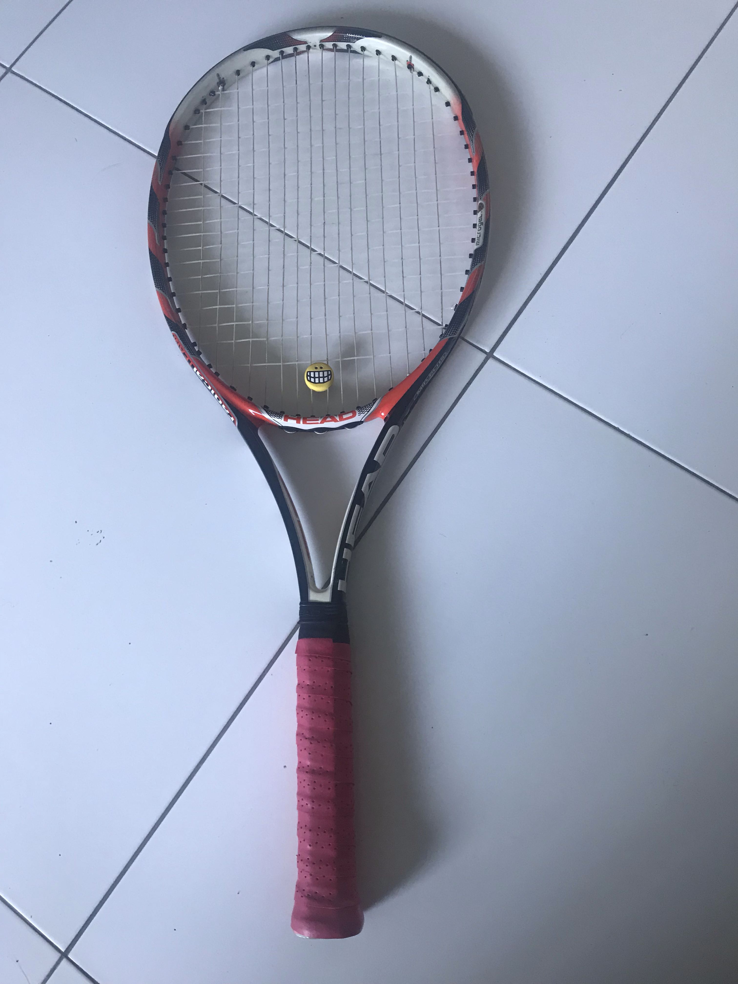 Head Radical Team Tennis Racket; Grip size 41/4, Sports Equipment ...
