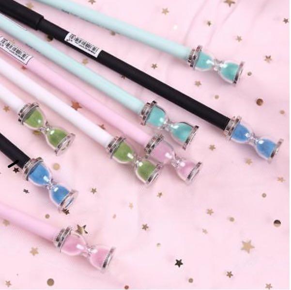 Hourglass Gel Pen Writing Pen, Furniture & Home Living, Home Decor ...