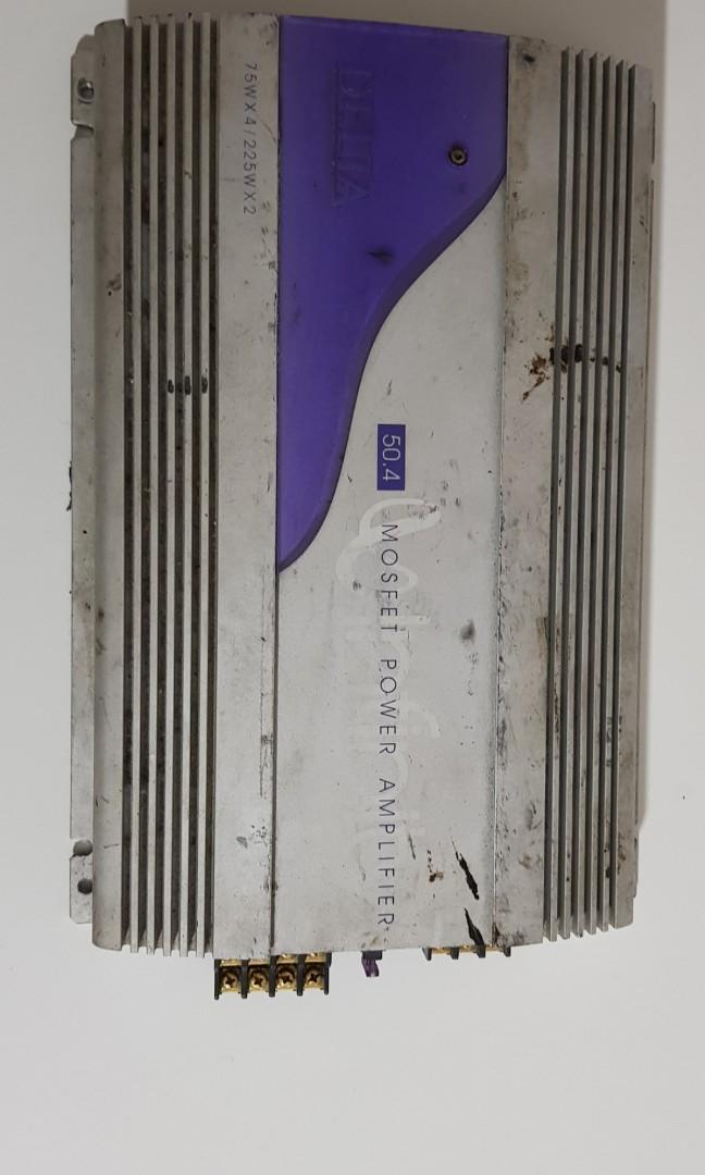 Infinity amp 4 channel, Car Accessories, Accessories on Carousell