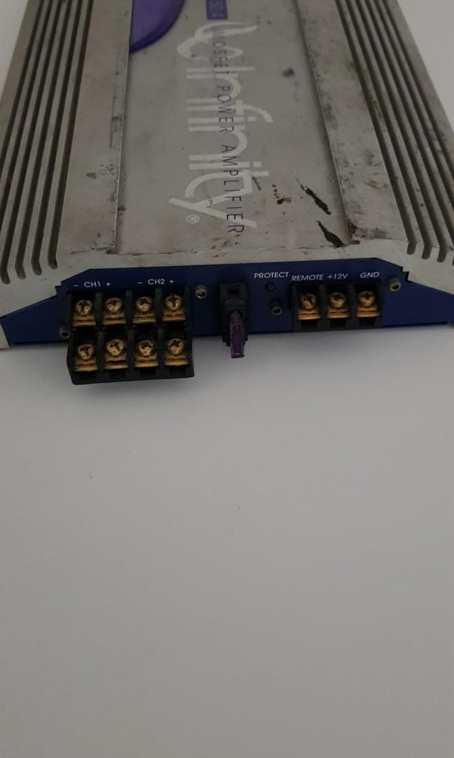 Infinity amp 4 channel, Car Accessories, Accessories on Carousell