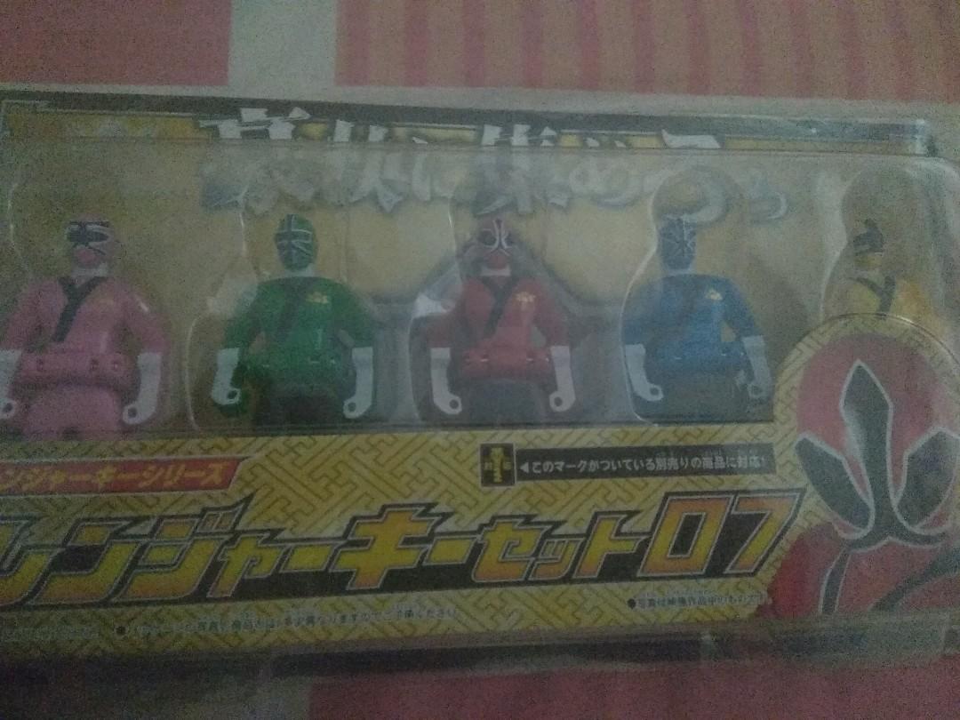 Kaizoku Sentai Gokaiger Ranger Key Set 07 Shinkenger Key Set, Hobbies ...