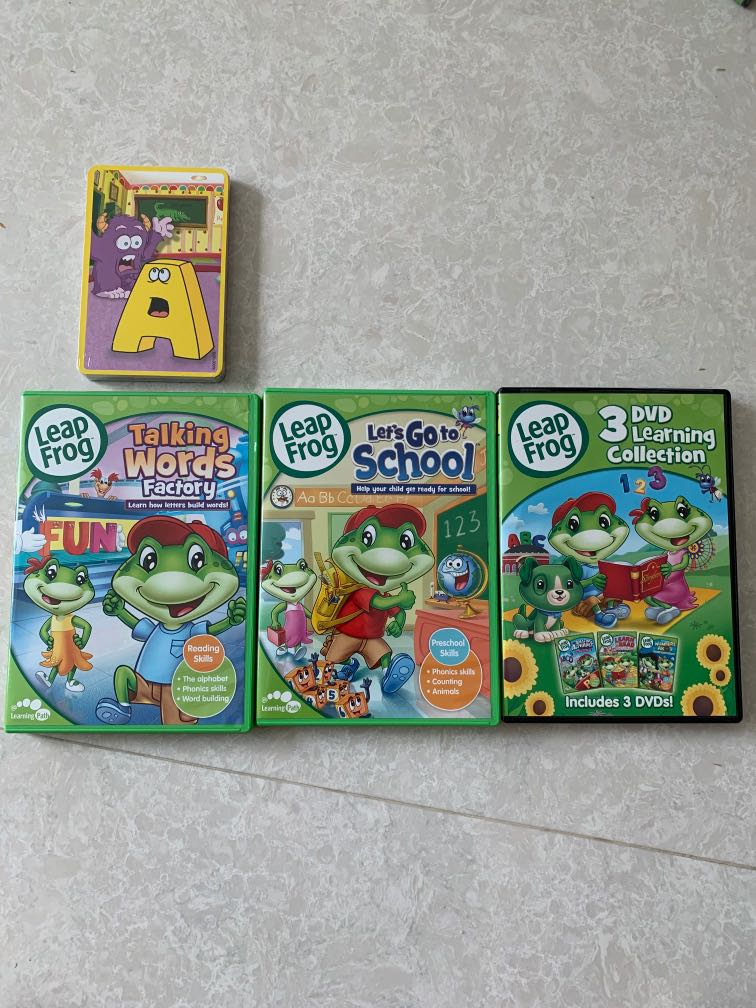 Leapfrog DVDs, Hobbies & Toys, Music & Media, CDs & DVDs on Carousell