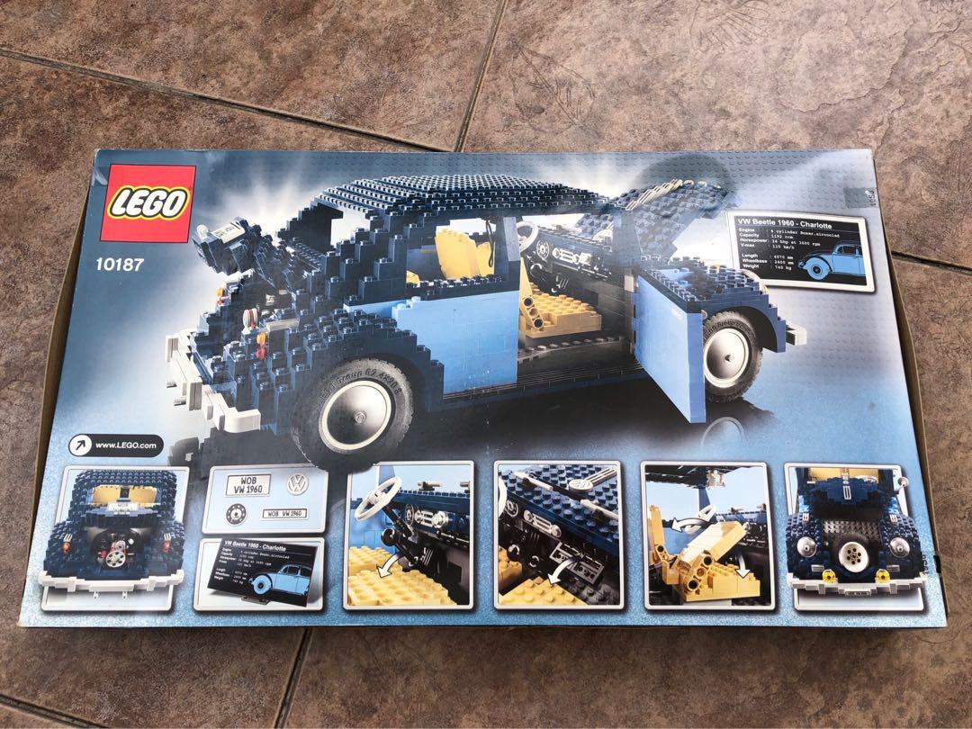 Lego beetle Volkswagen 10187 甲虫車 絕版 全新 經典車 老爺車 積木車 古董車 樂高, 興趣及遊戲, 玩具 ...