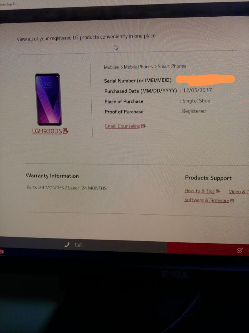 LG V30+ 128GB 5 Months Warranty Quad ESS Sabre DAC, Mobile Phones ...