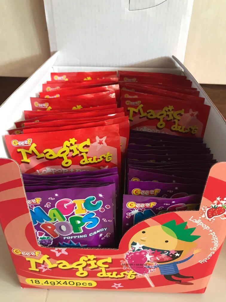 Magic Dust Popping Candy, Food & Drinks, Fresh Produce on Carousell