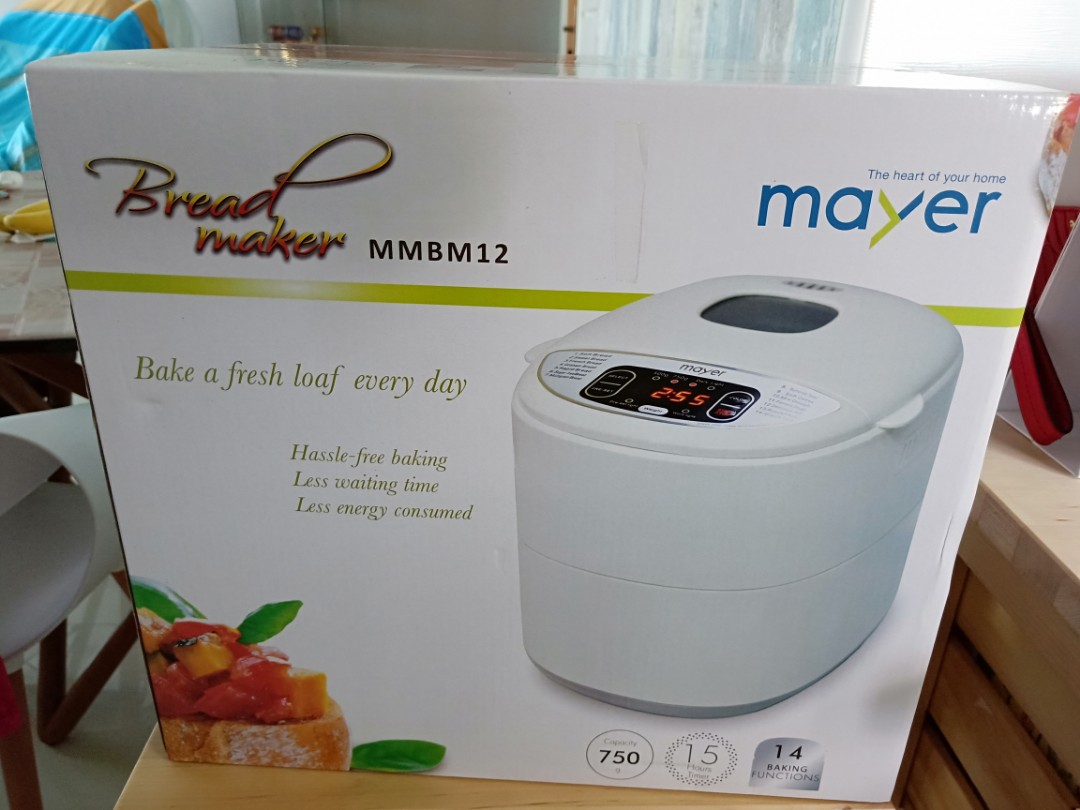Mayer Multifunction Bread Maker, TV & Home Appliances, Kitchen ...