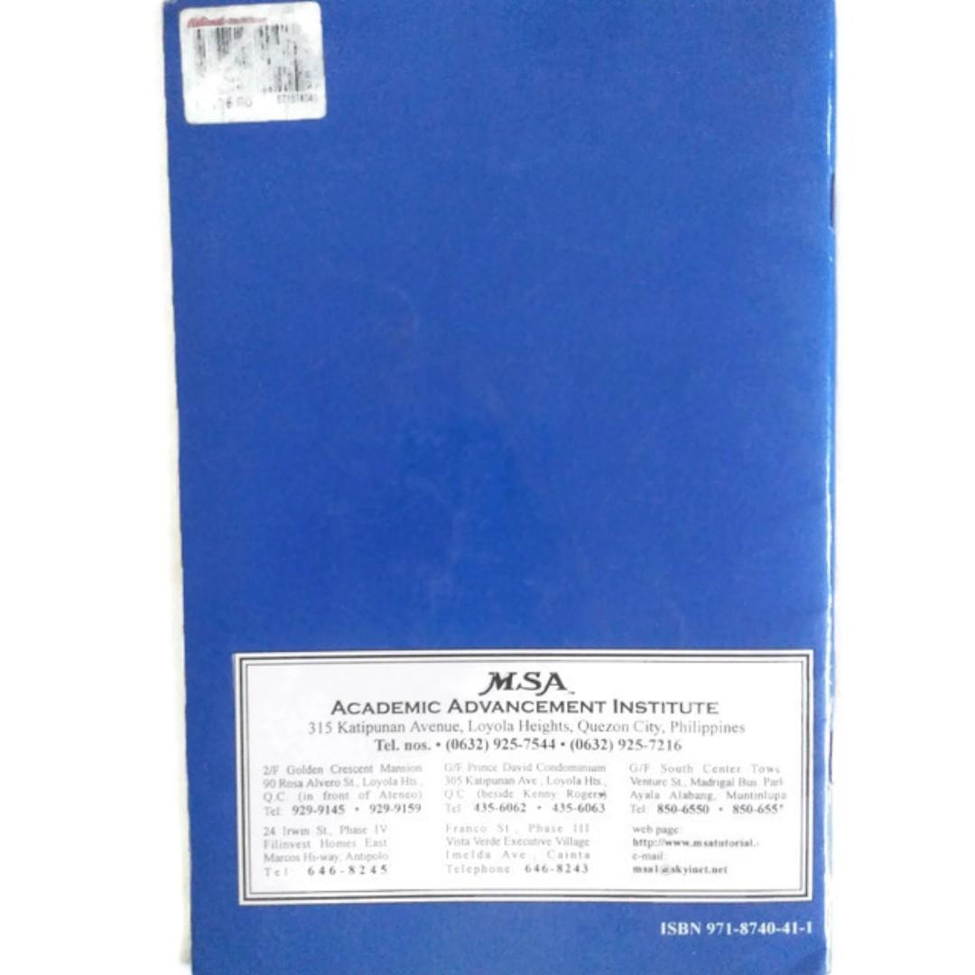 MSA Quick Math Review, Hobbies & Toys, Books & Magazines, Assessment ...