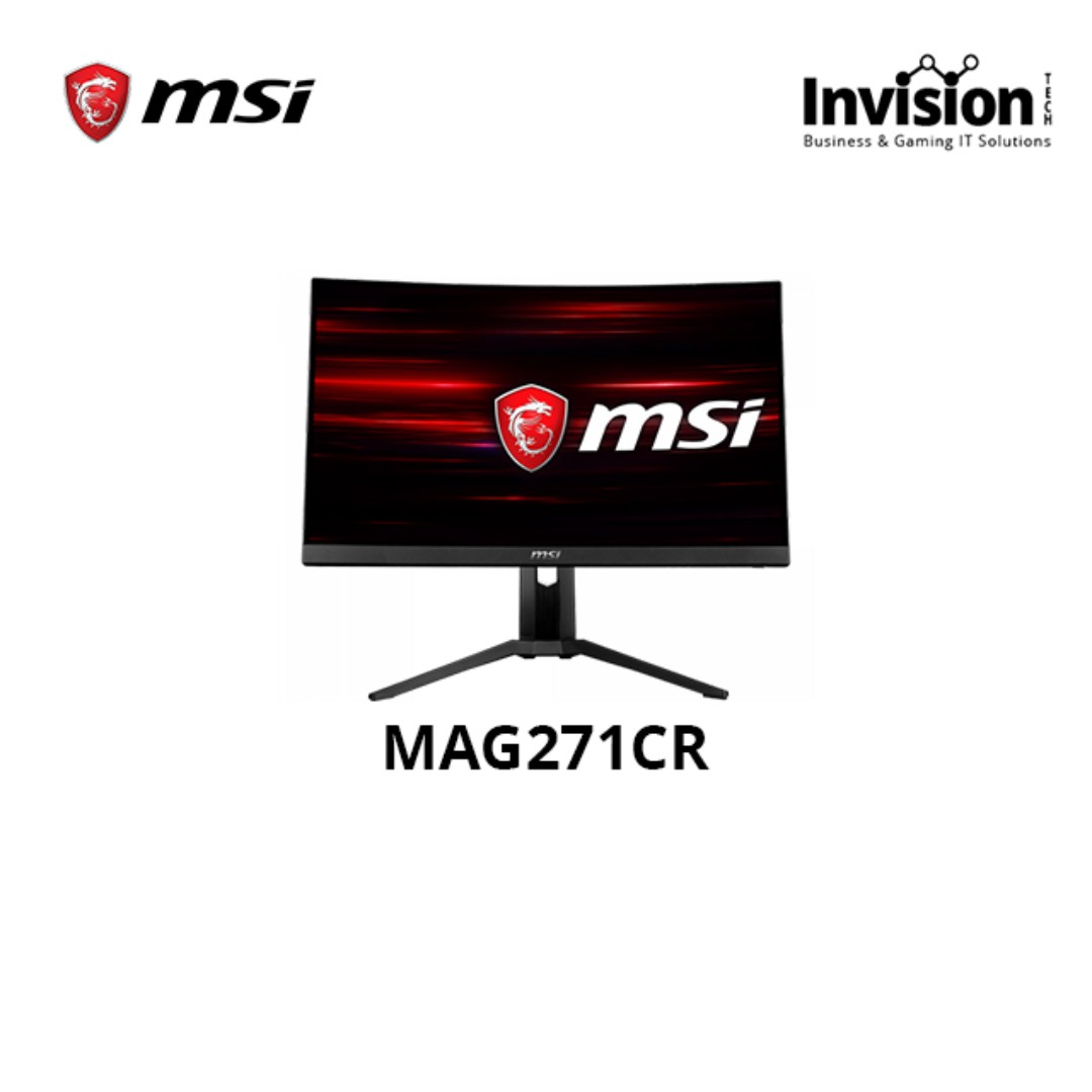 MSI OPTIX MAG271CR Gaming Monitor, Computers & Tech, Parts ...